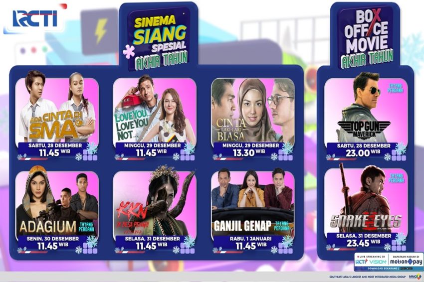 Deretan Film Terbaik, Spesial Menemani Akhir Tahunmu Bersama RCTI ...