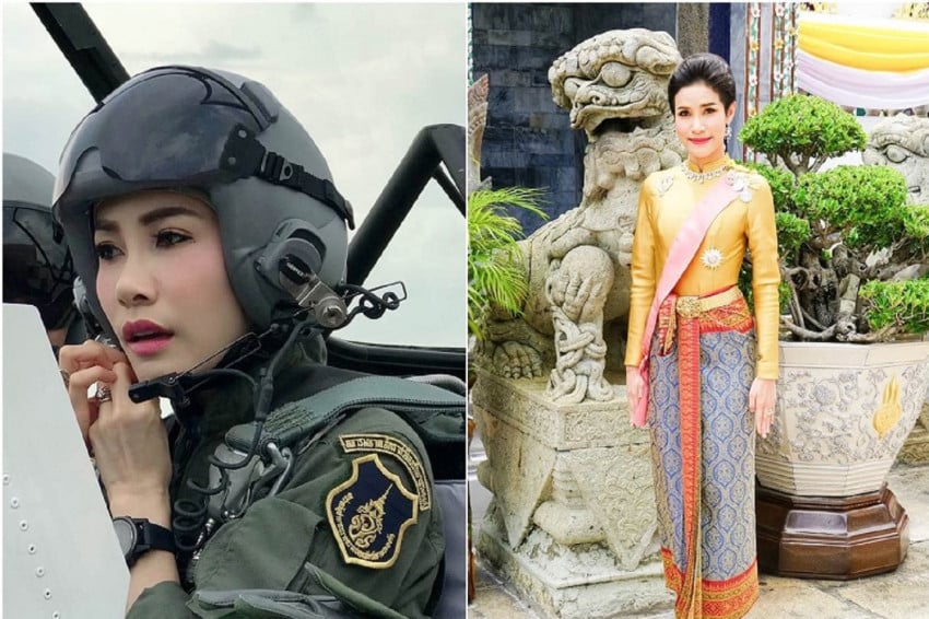 Profil Sineenat Wongvajirapakdi, Selir Istimewa Raja Thailand yang ...