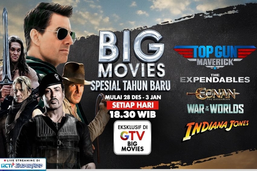 Maverick Hingga The Expendables, Ini Line-Up Film GTV Spesial Tahun ...